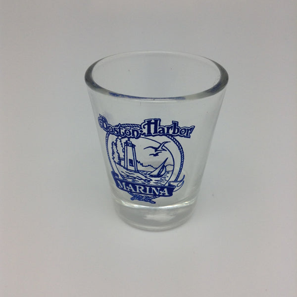 Boston Harbor shot glass | Boston Harbor Marina